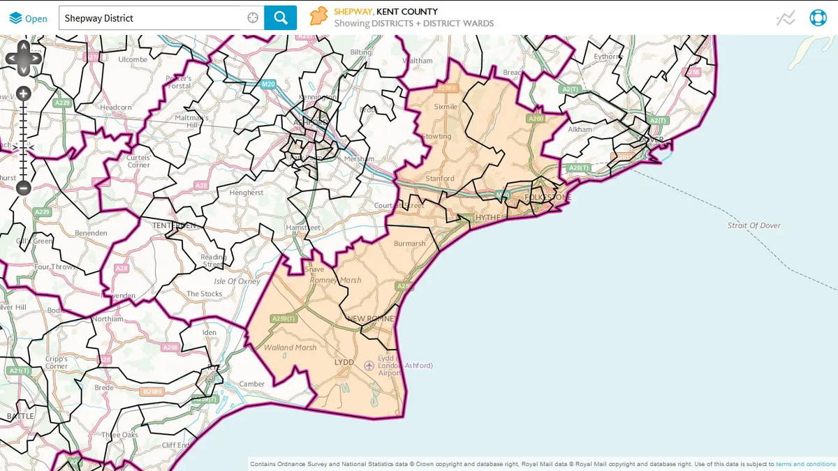 Confused by the new Shepway Ward Boundaries? - Folkestone and Hythe ...