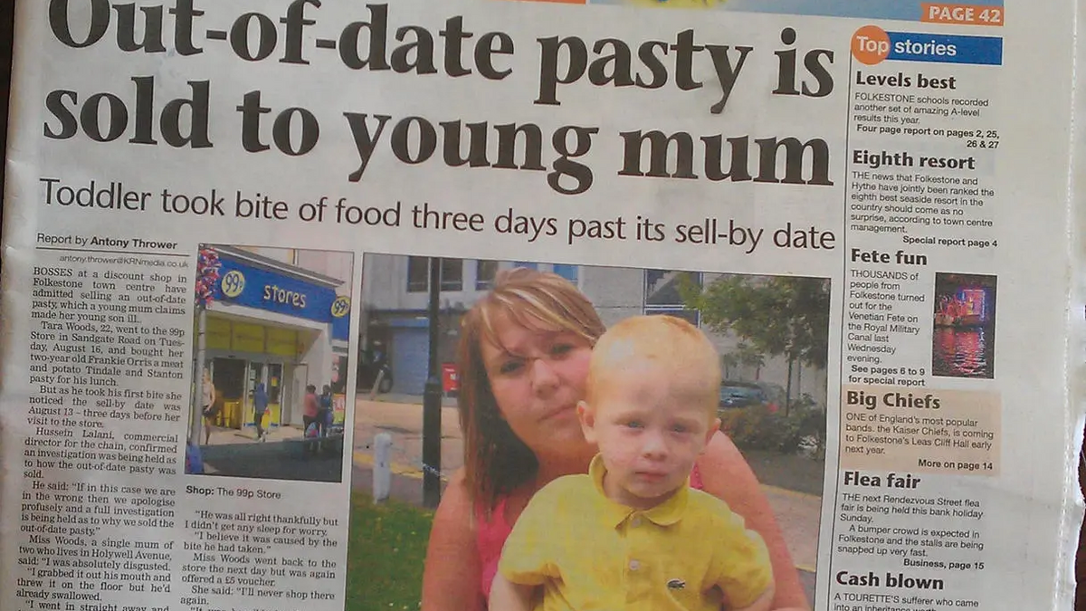 The Twitter Sensation: Folkestone Toddler Nearly Eats Slightly Out Of ...